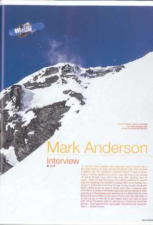 Mark Anderson Profile